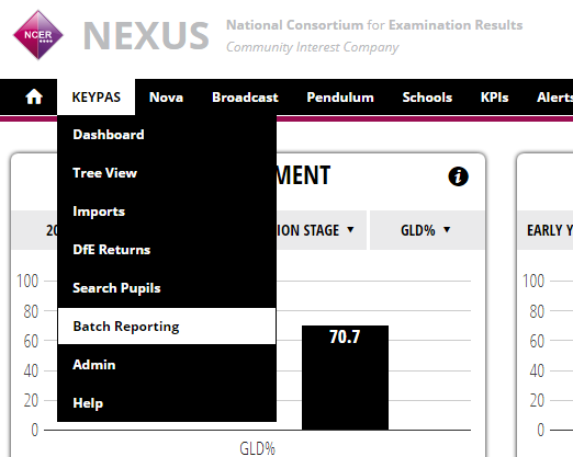 Batch Reporting – Nexus