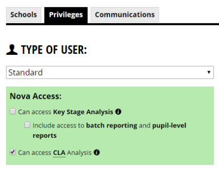 CLA Permissions & Security – Nexus